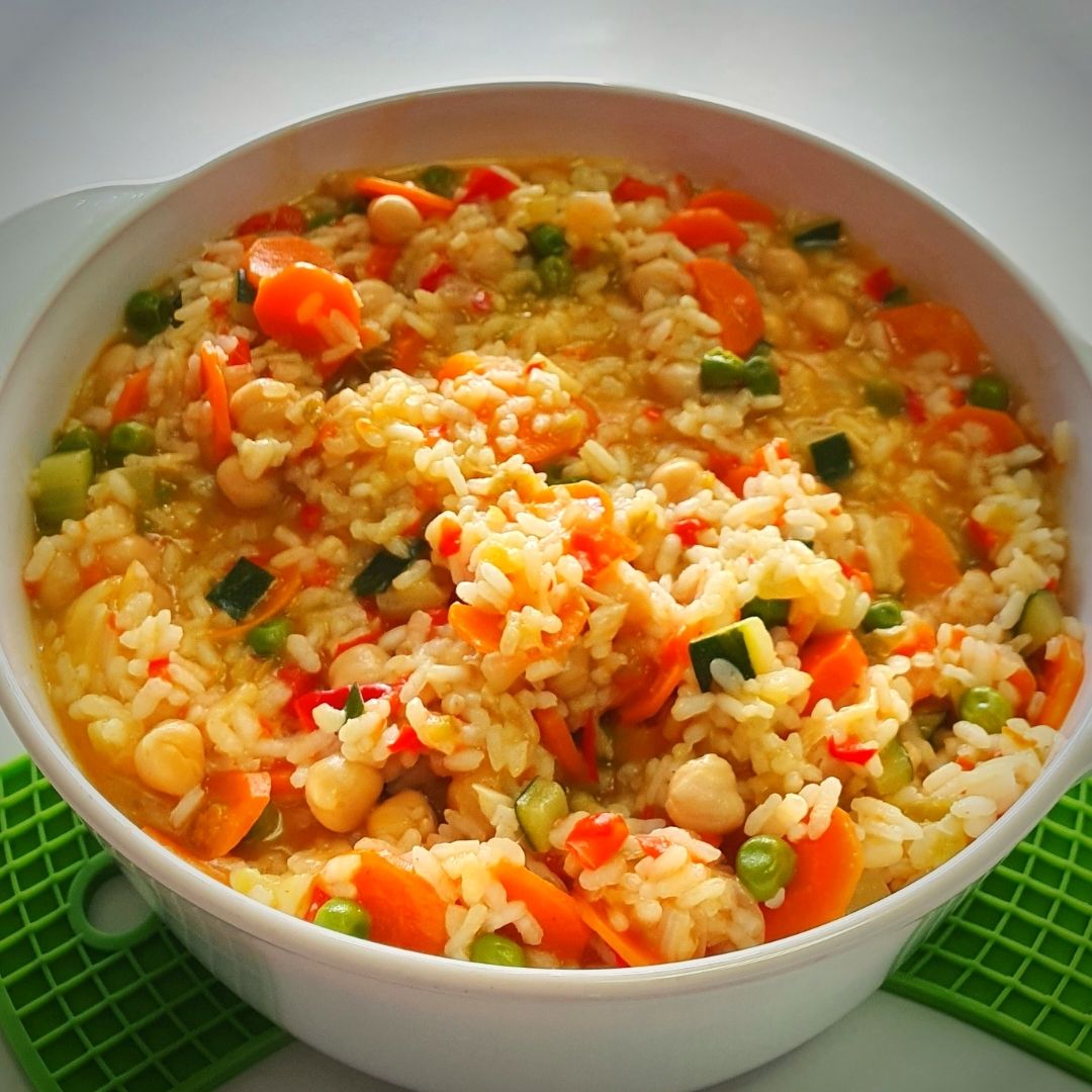 Risotto Vegetariano - Recetas Piratas